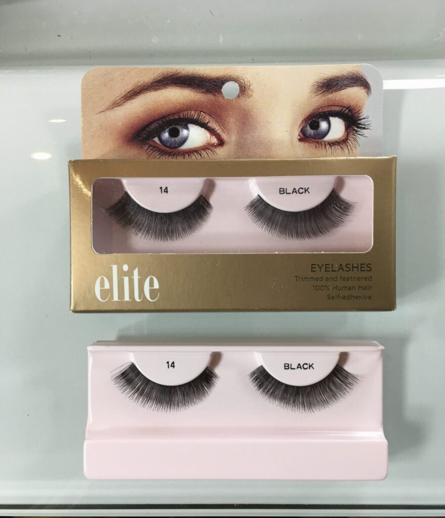 #14 Black Eyelashes - Elite Cosmetics